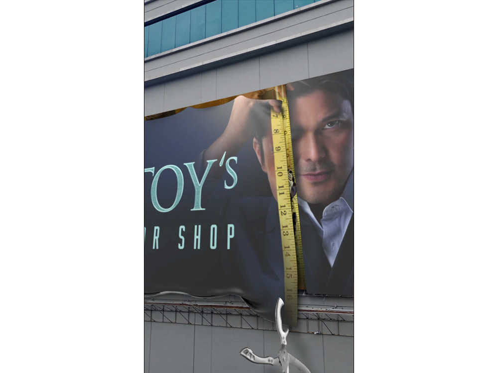 'The Master Cutter' billboard finally revealed!