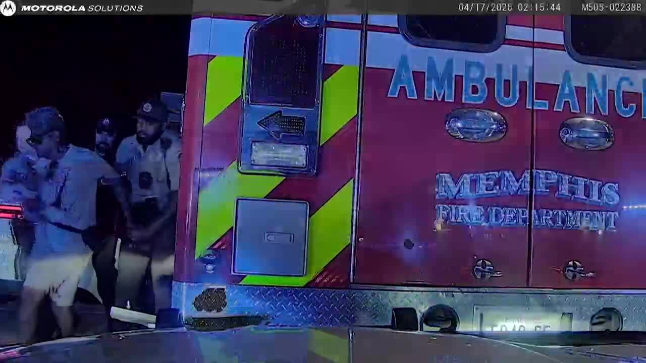 Watch: ASP releases dash cam footage of West Memphis ambulance chase