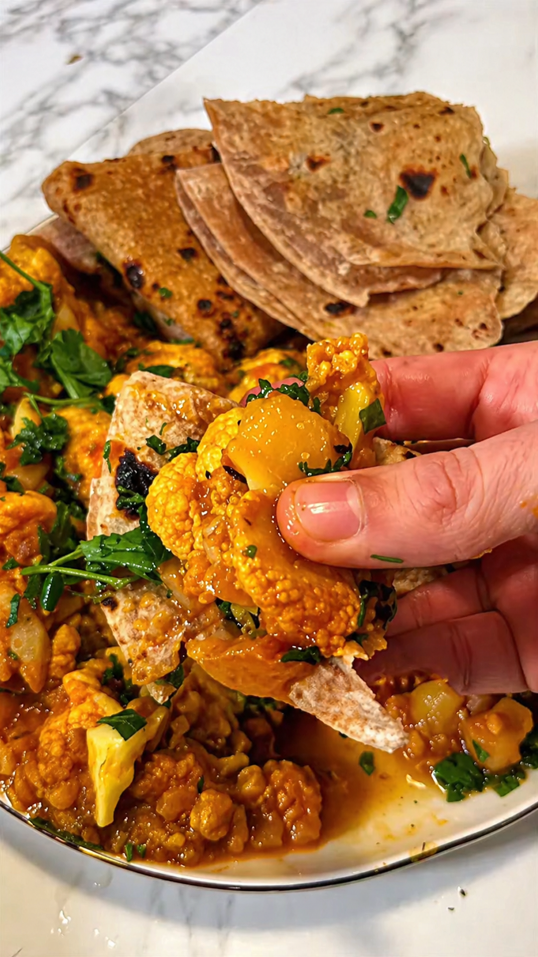 Authentic Indian aloo gobi