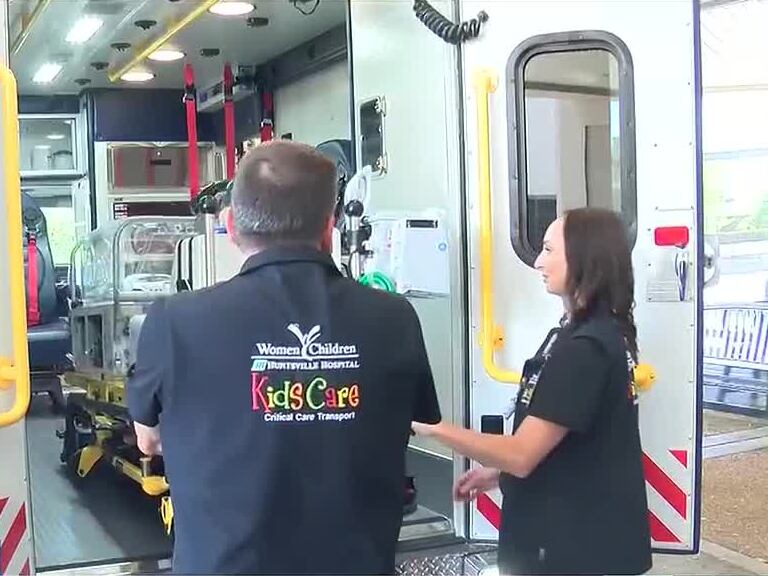 Huntsville Hospital unveils new ambulance for children