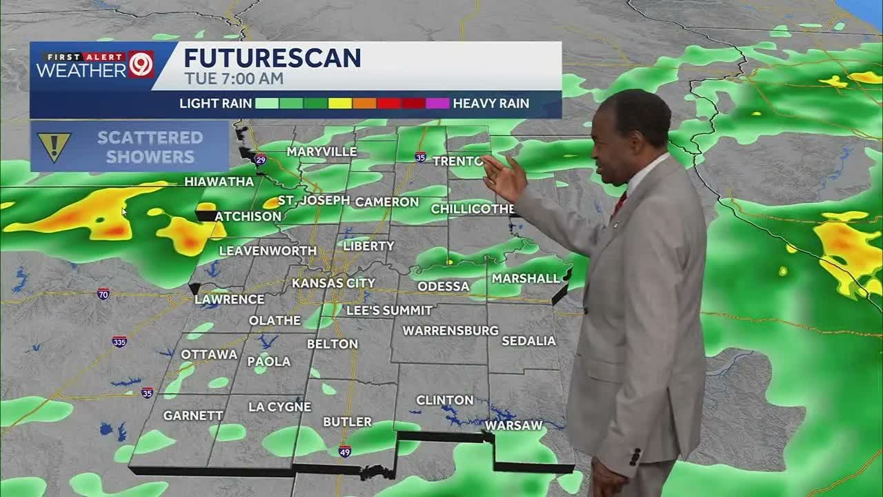 Kansas City weather: Strong to severe thunderstorms possible Monday ...