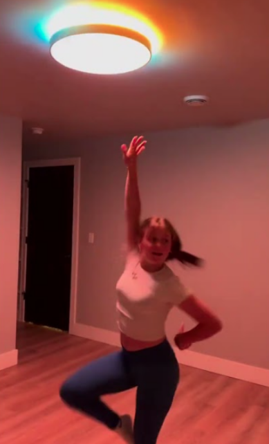 Transforming a dance space with the Govee Ceiling Light Ultra