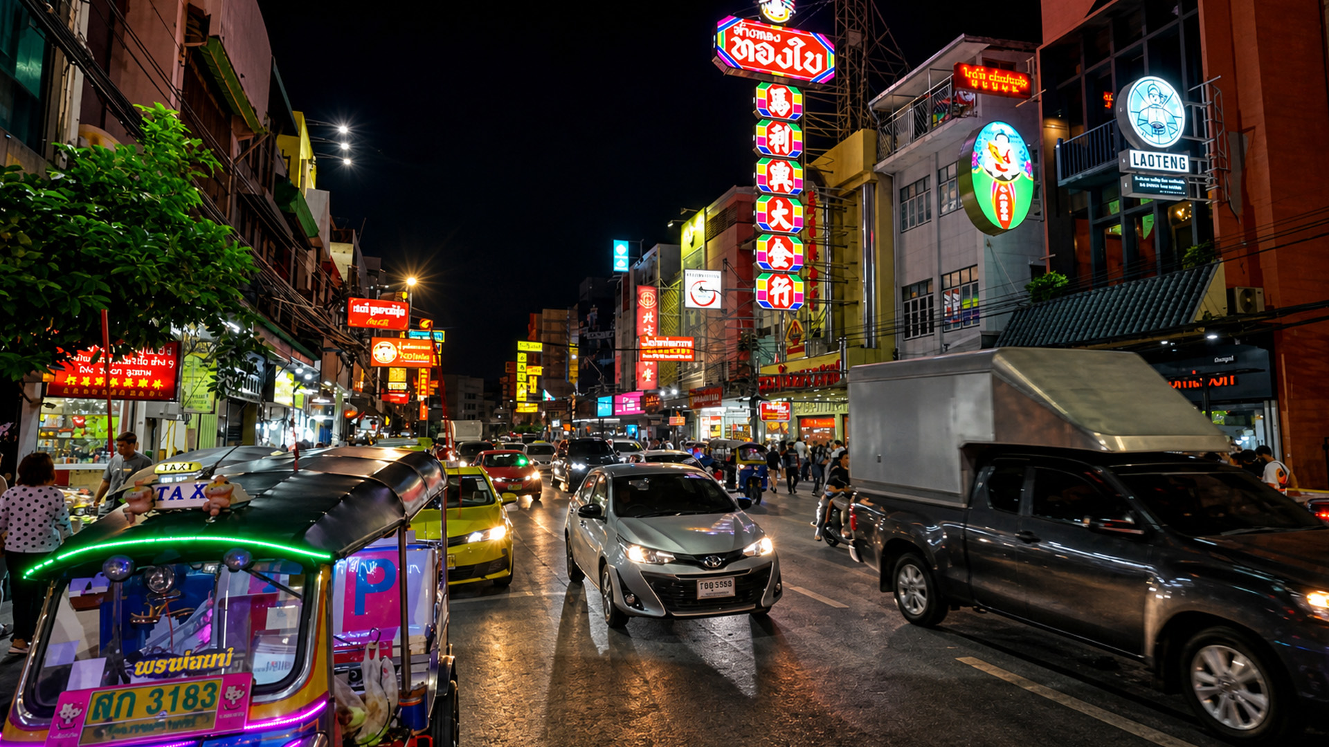 Chinatown Bangkok Thailand offers a feast for the senses (4K)