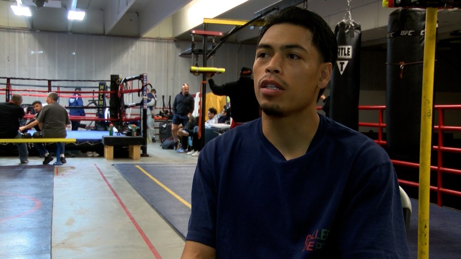 Angelo Leo is ready to face former sparring partner