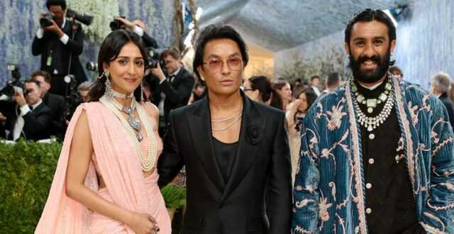 Gauravi Kumari, Padmanabh Singh's Met Gala debut in Prabal Gurung is ...
