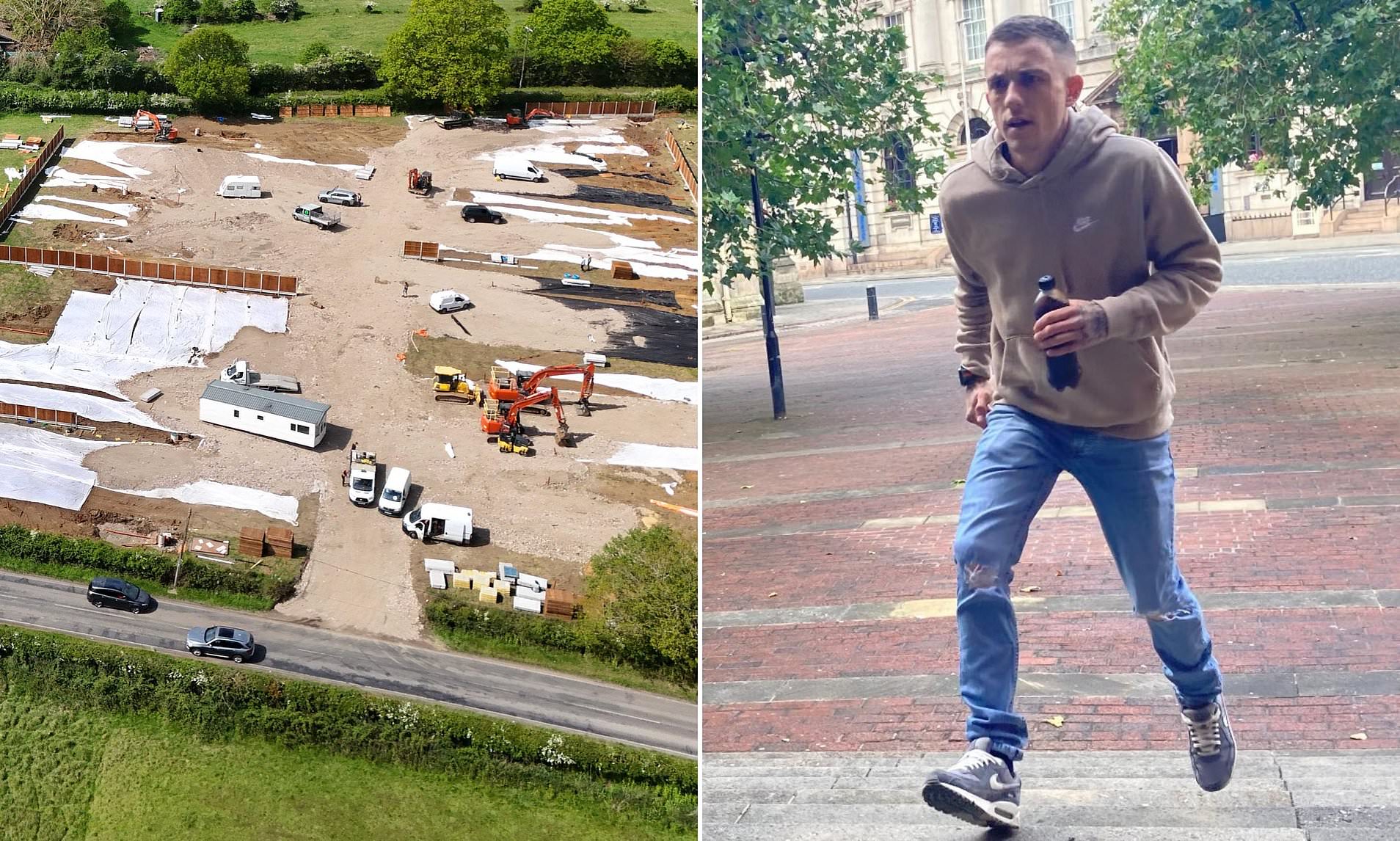 Firm linked to county lines drug dealer buys land and moves caravans in ...