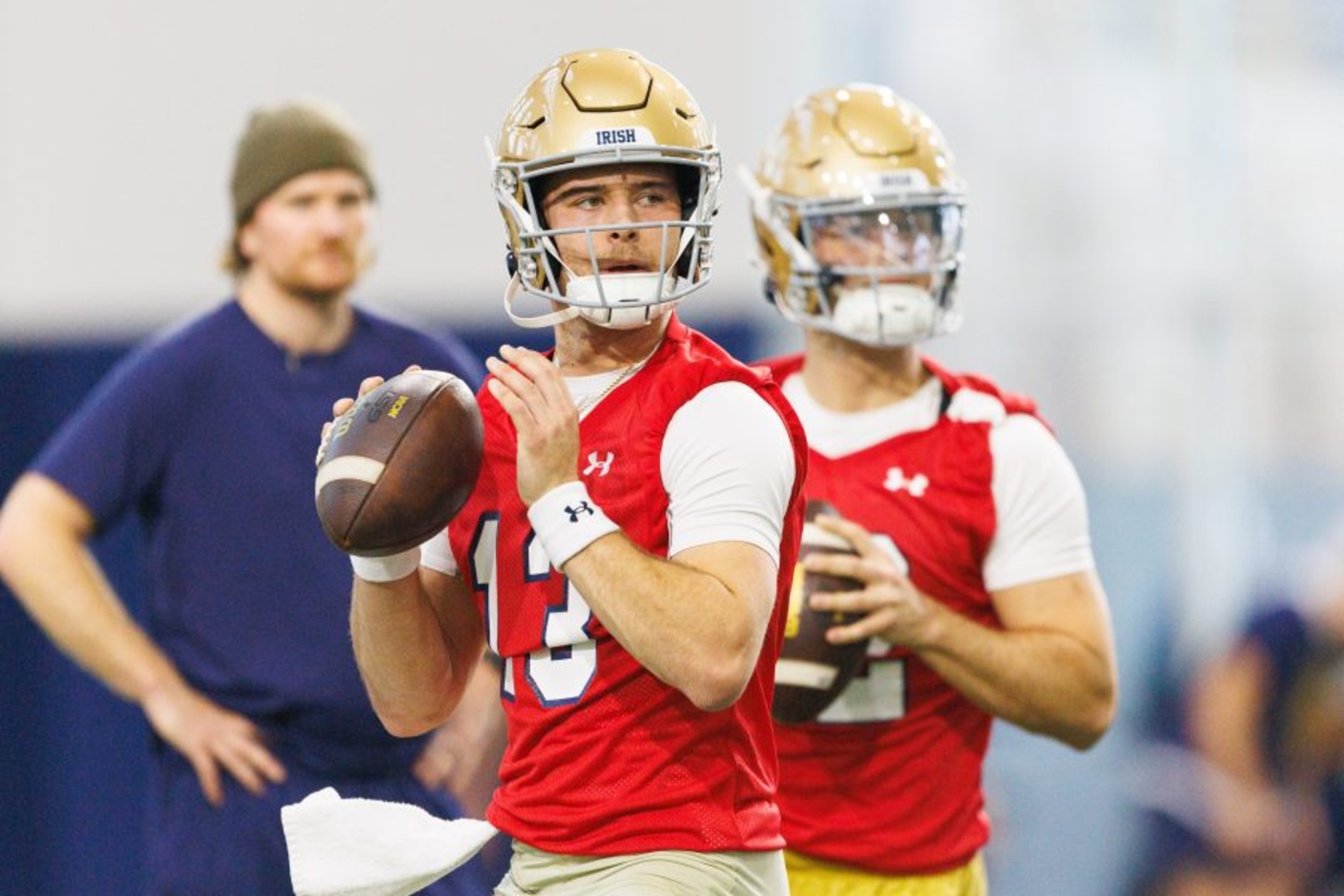 Notre Dame’s CJ Carr receives aggressive NFL draft take amid Arch ...