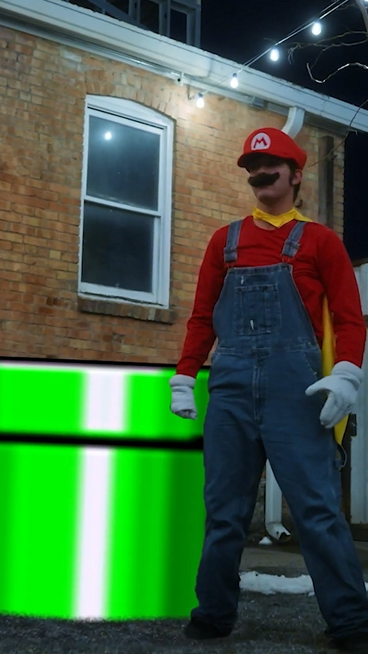 Super Mario World comes to life in real action