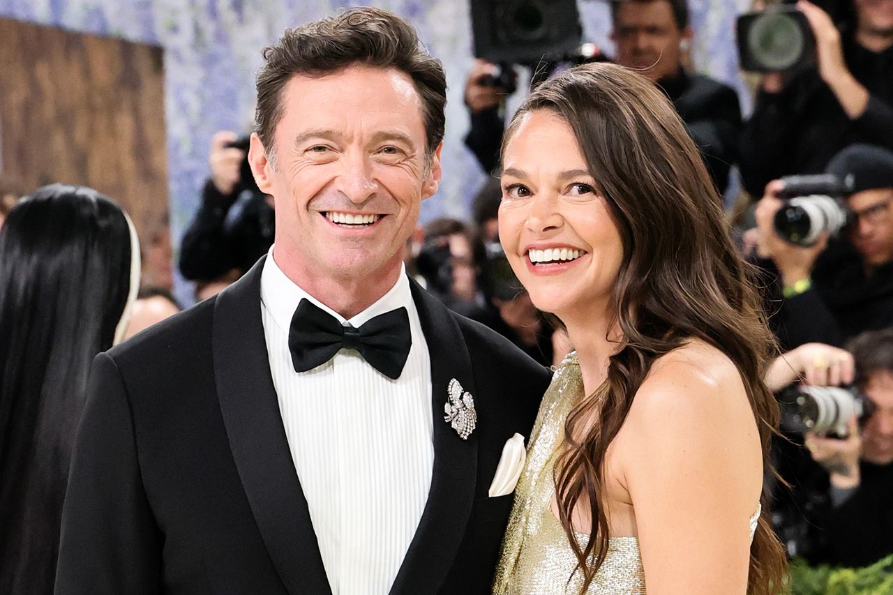 Hugh Jackman and Sutton Foster have a stylish date night at the 2026 ...