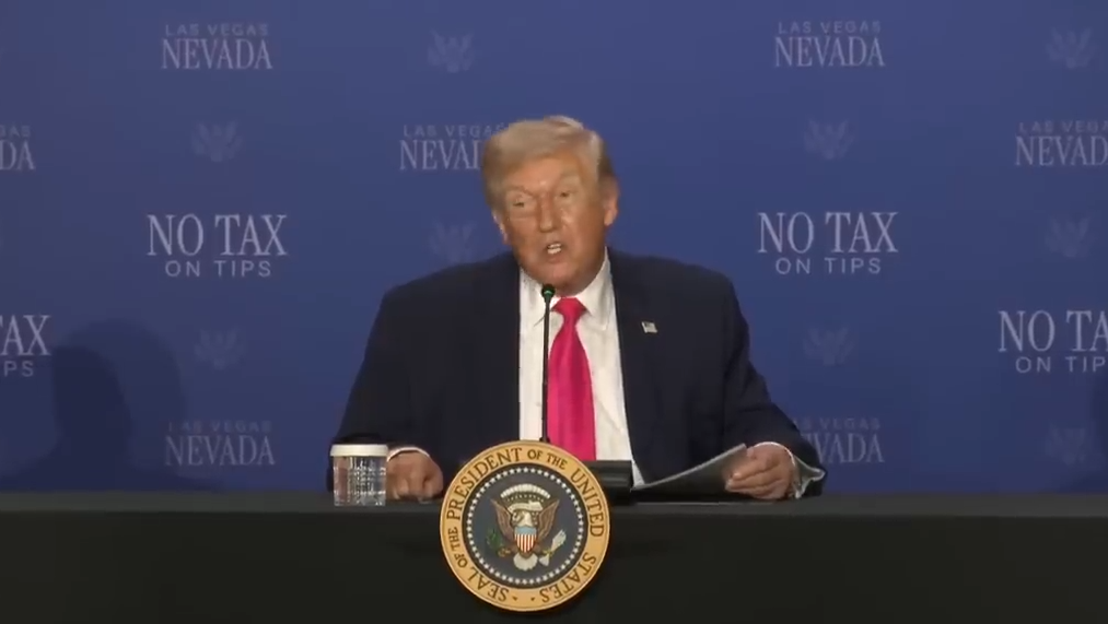 'We're blowing it away': Trump demonstrates his disconnect from reality ...