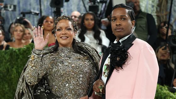 Rihanna closes out Met Gala in dress with over 115,000 jewels