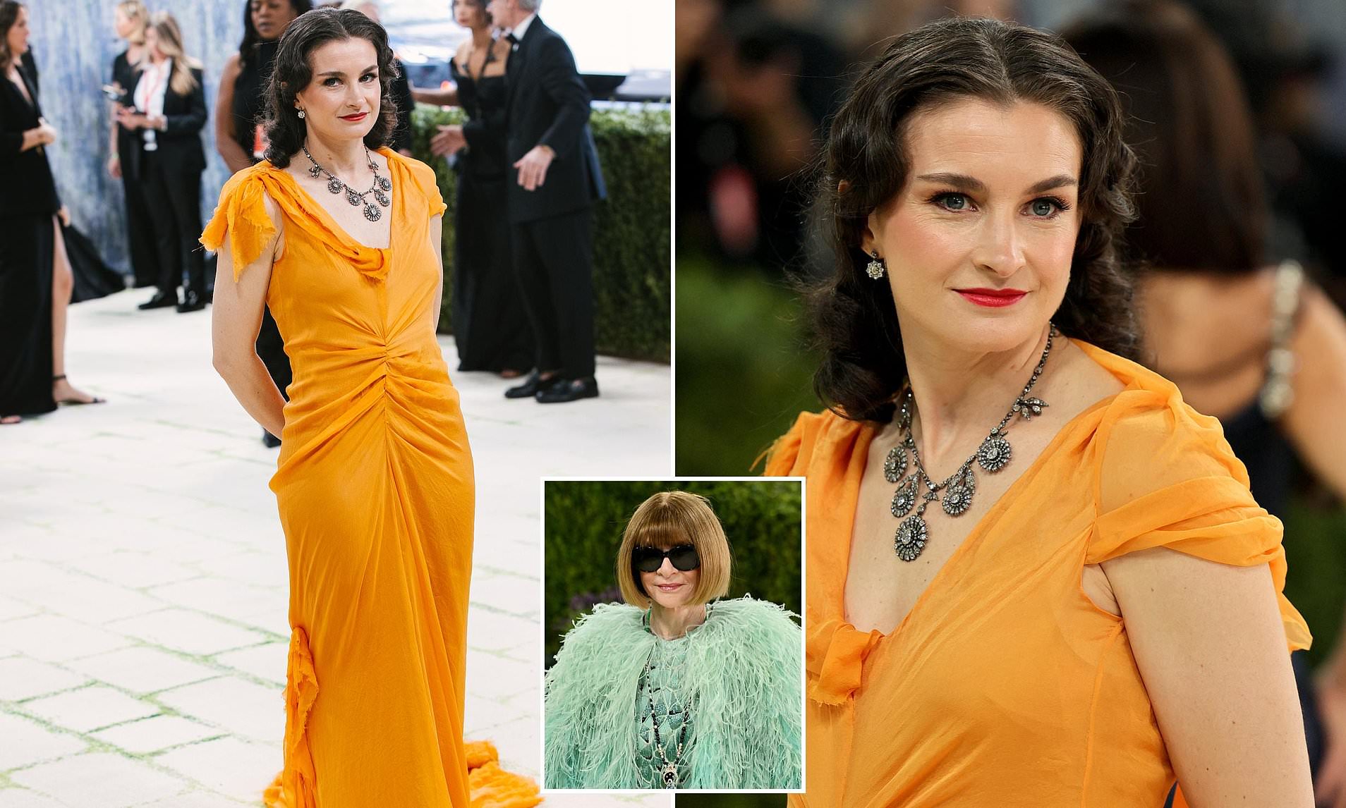 Chloe Malle's Met Gala debut falls flat as fashion critics bemoan dress ...
