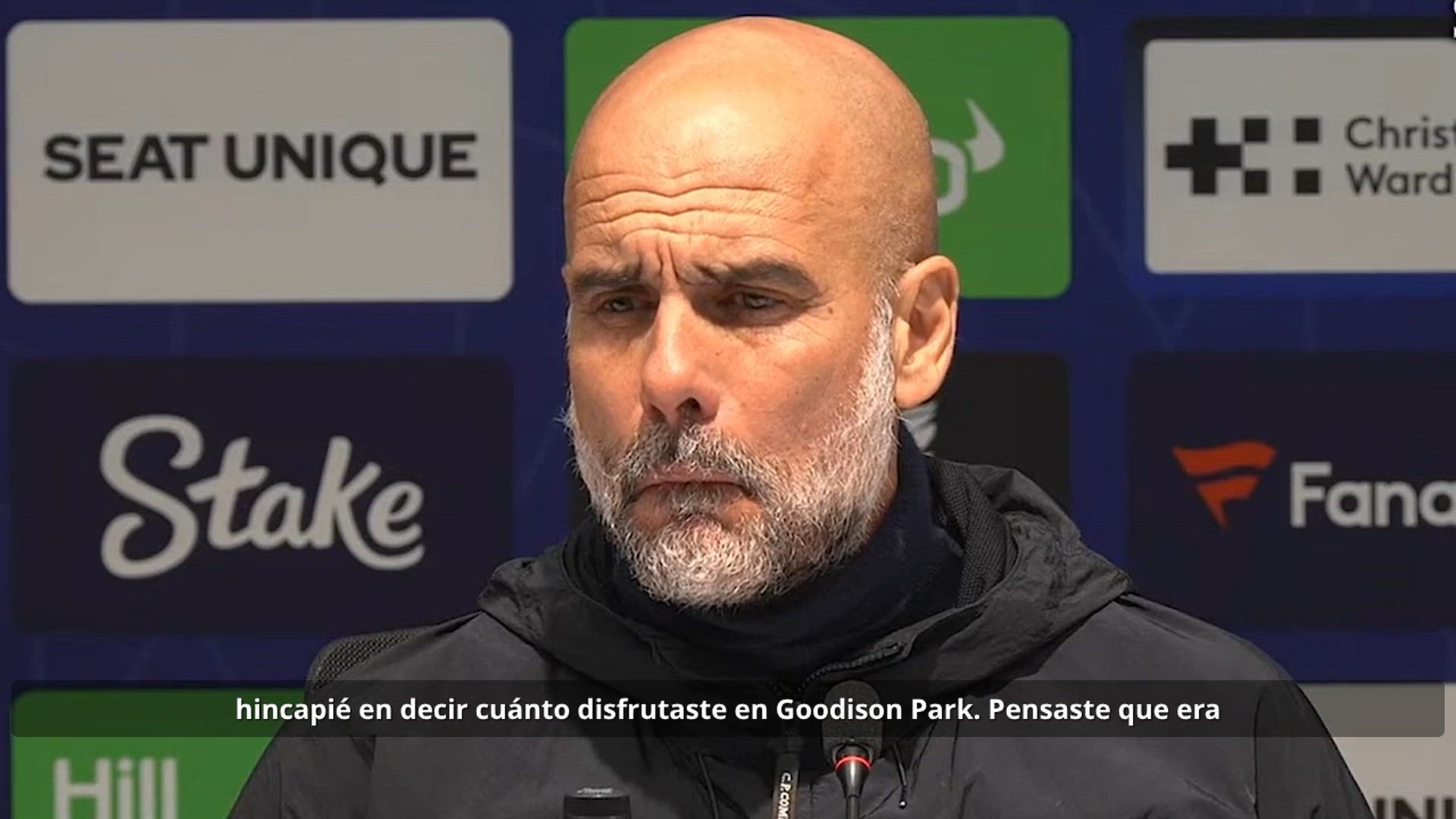 Las 4 palabras de Guardiola que van a cruzar toda Inglaterra y Europa ...