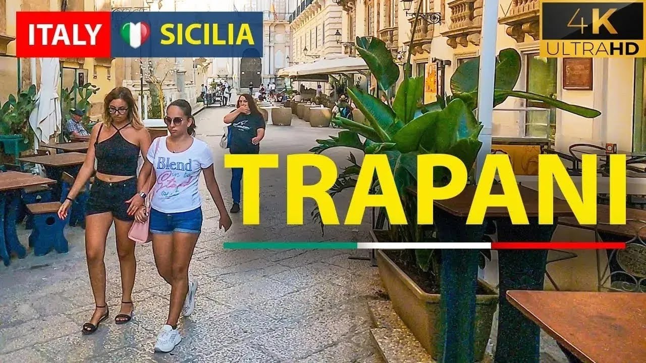 Trapani - City walk - Discover Sicily! Italy