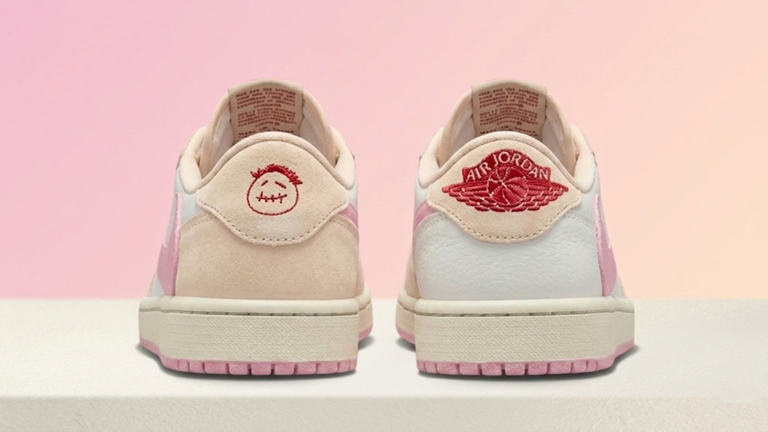 Travis Scott x Air Jordan 1 Low OG 'Sail/Tropical Pink': The bold ...