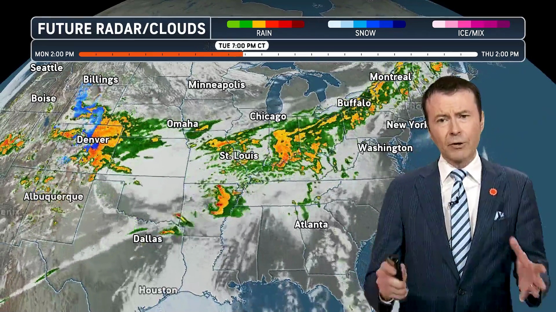 Severe weather to strike southern US with damaging winds and hail