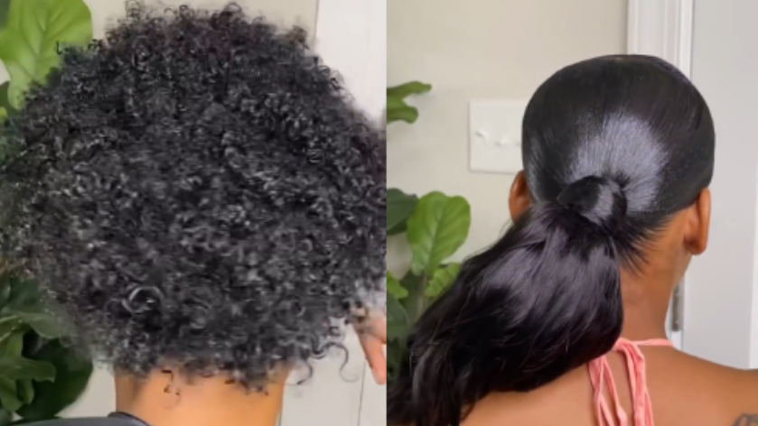 A low effort ponytail that still looks professionally done