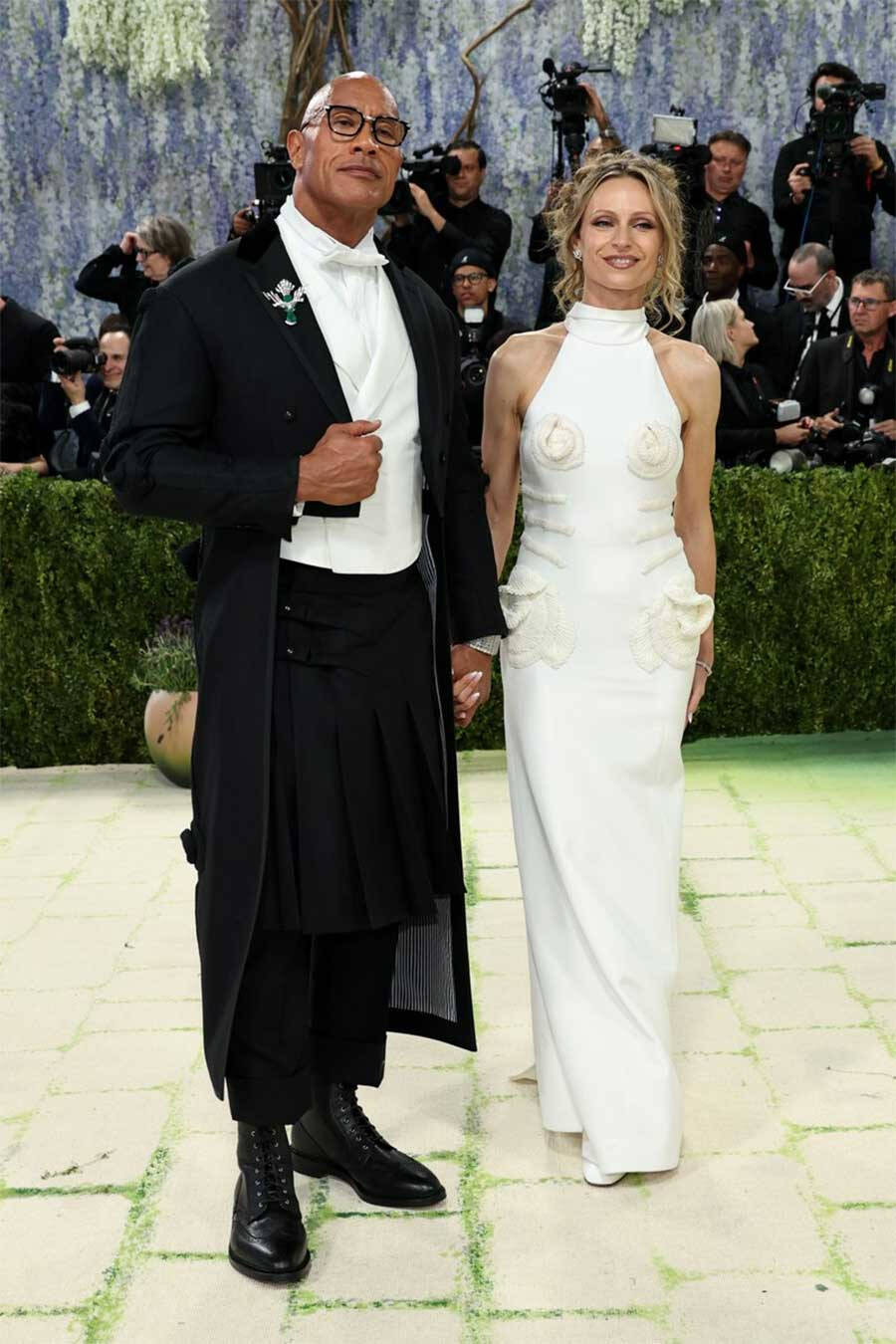 Photos Dwayne Johnson Opts To Wear Polynesian Skirt To Met Gala 2026