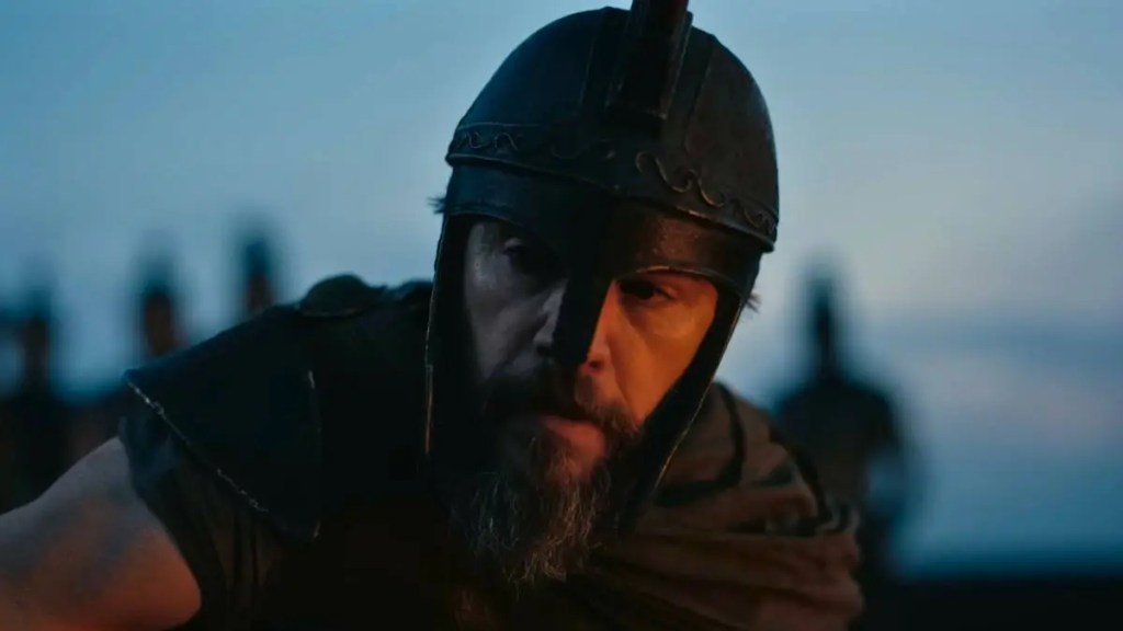 The Odyssey new poster captures Matt Damon's Odysseus as a defiant hero