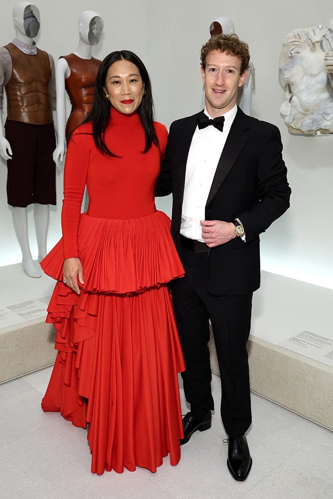 Mark Zuckerberg & wife Priscilla Chan make surprise debut at Met Gala