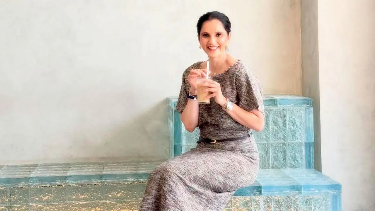 Sania ices it with coffee! Indian tennis star posts on her Instagram