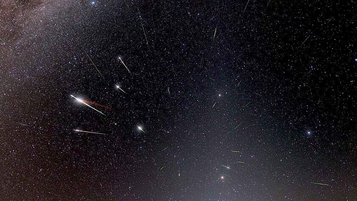 Look up! The Halley's Comet meteor shower is just about to peak