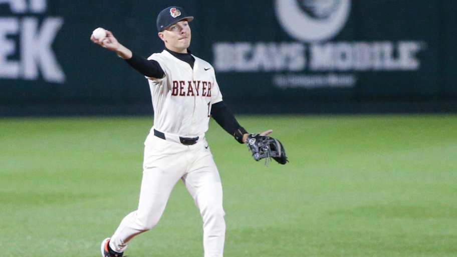 Oregon State baseball dips in national rankings with eight games left