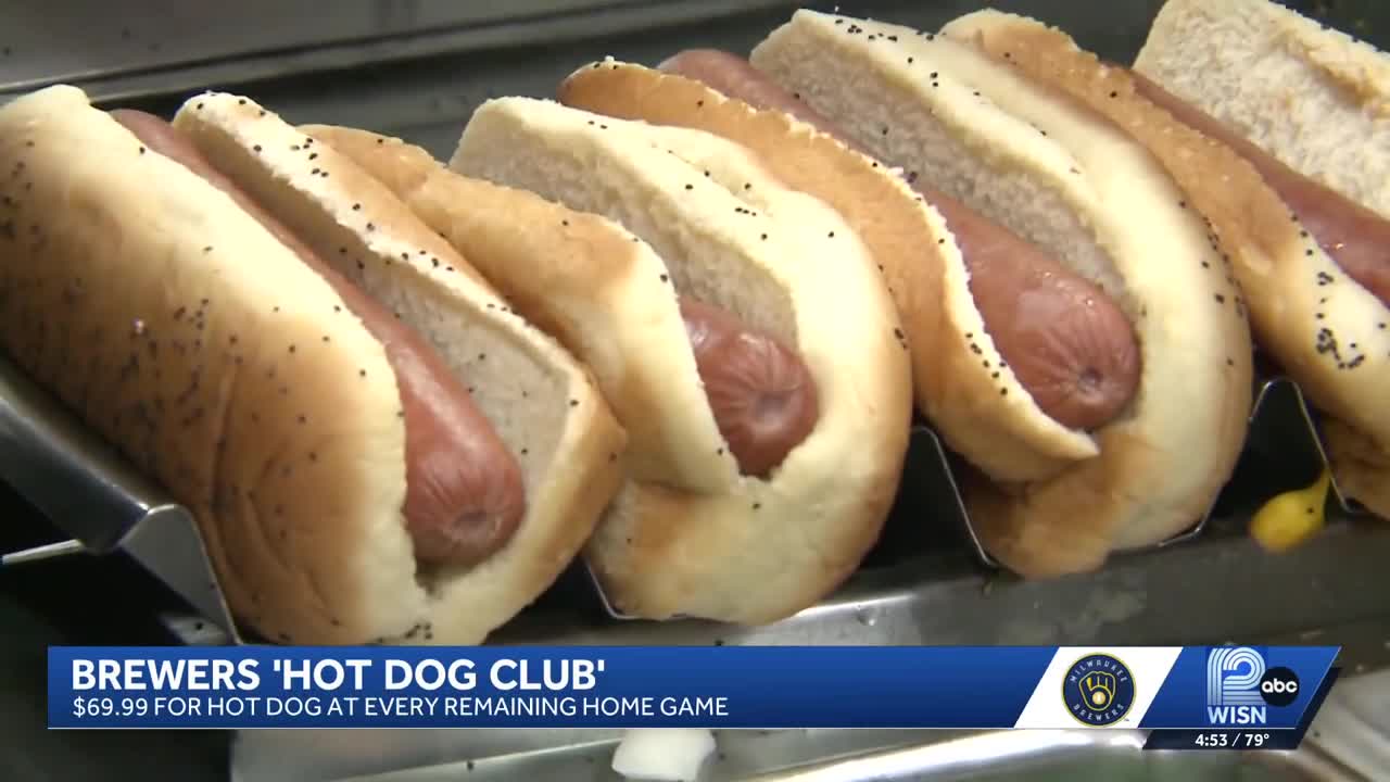 Brewers bring back Hot Dog Club for 2026 season
