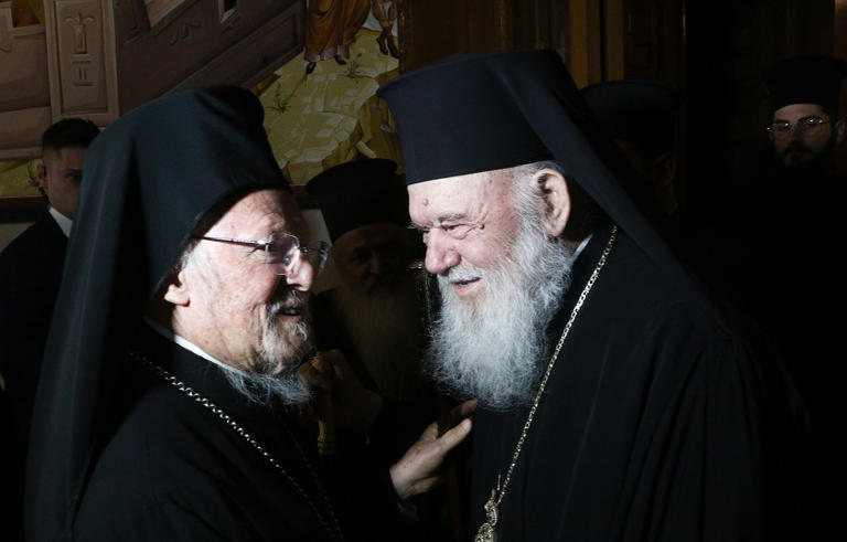 Επίσκεψη του Οικουμενικού Πατριάρχη στον Αρχιεπίσκοπο