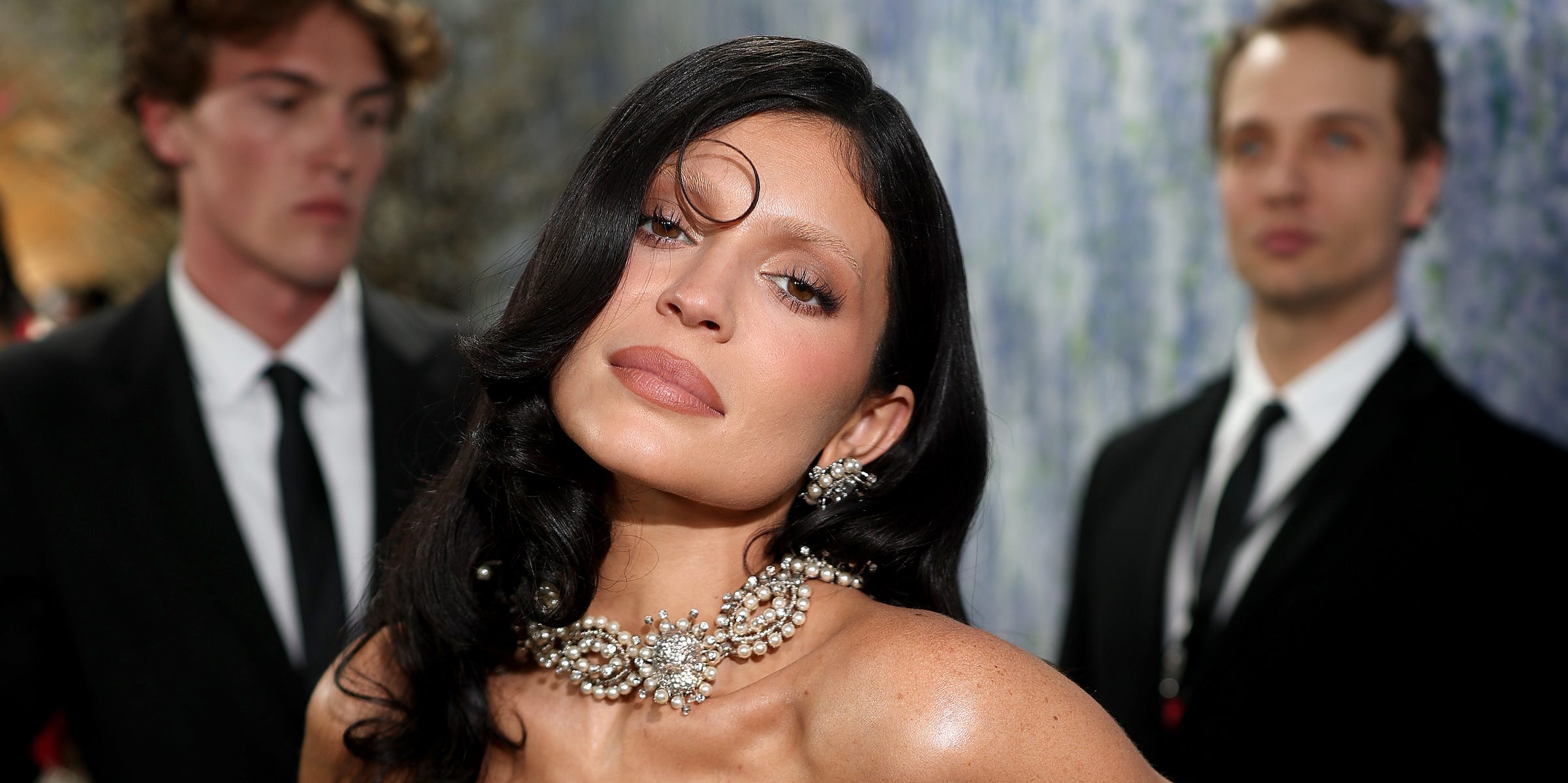The Met Gala’s boldest beauty trend? Invisible eyebrows