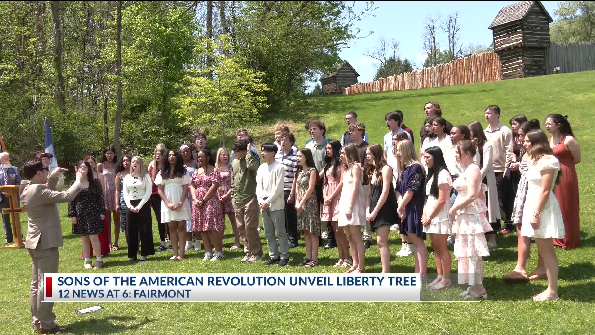 Sons of the American Revolution unveil 'liberty tree' at Prickett's ...