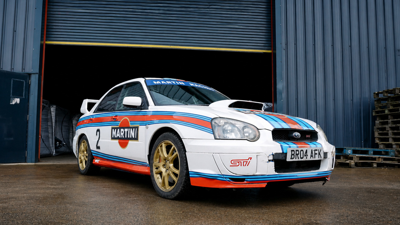 Rescuing a hidden Subaru Impreza from secret garage