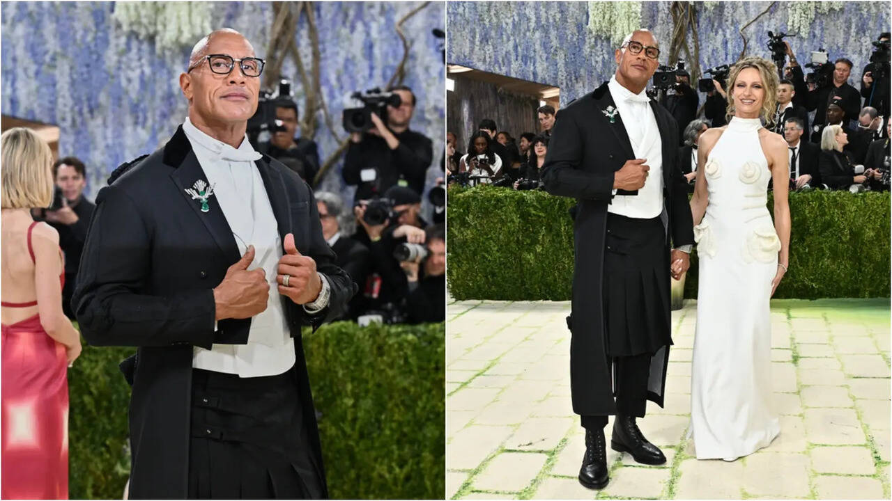 Why Dwayne Johnson wore a skirt to the 2026 Met Gala - explanation provided