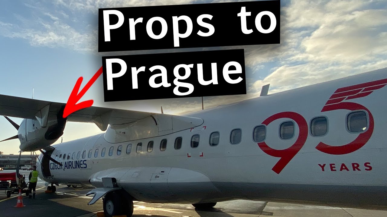 I Tried Czech Airlines' ATR-72 eEconomy Class