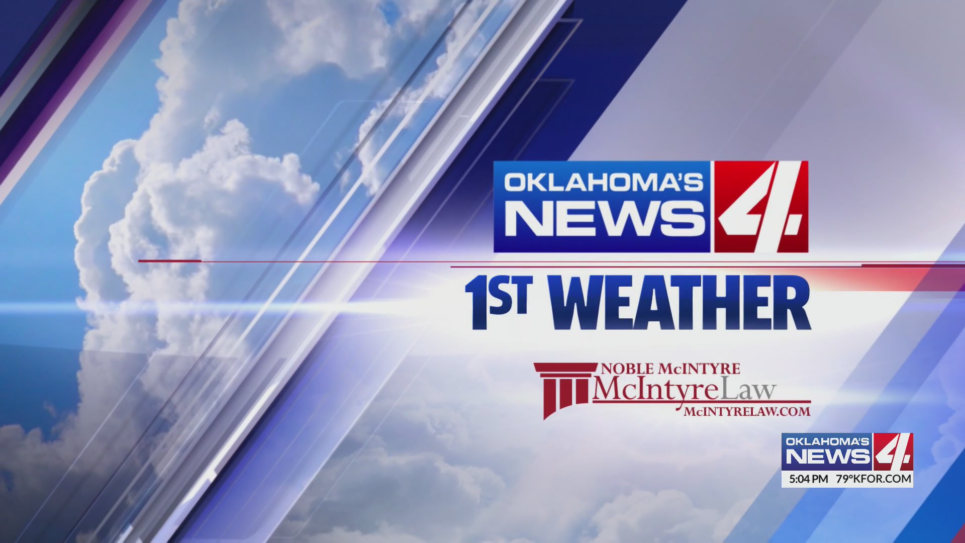 Mike Morgan with a quick 5PM Monday storm update! May 4th, 2026 #okwx