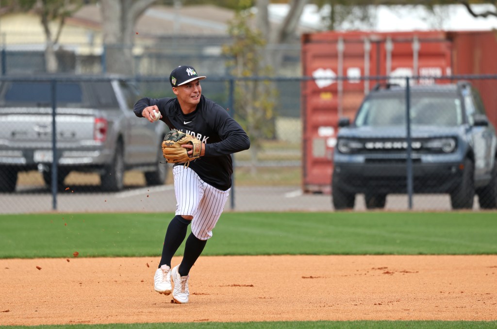 Aaron Boone teases Anthony Volpe fielding experiment in minors