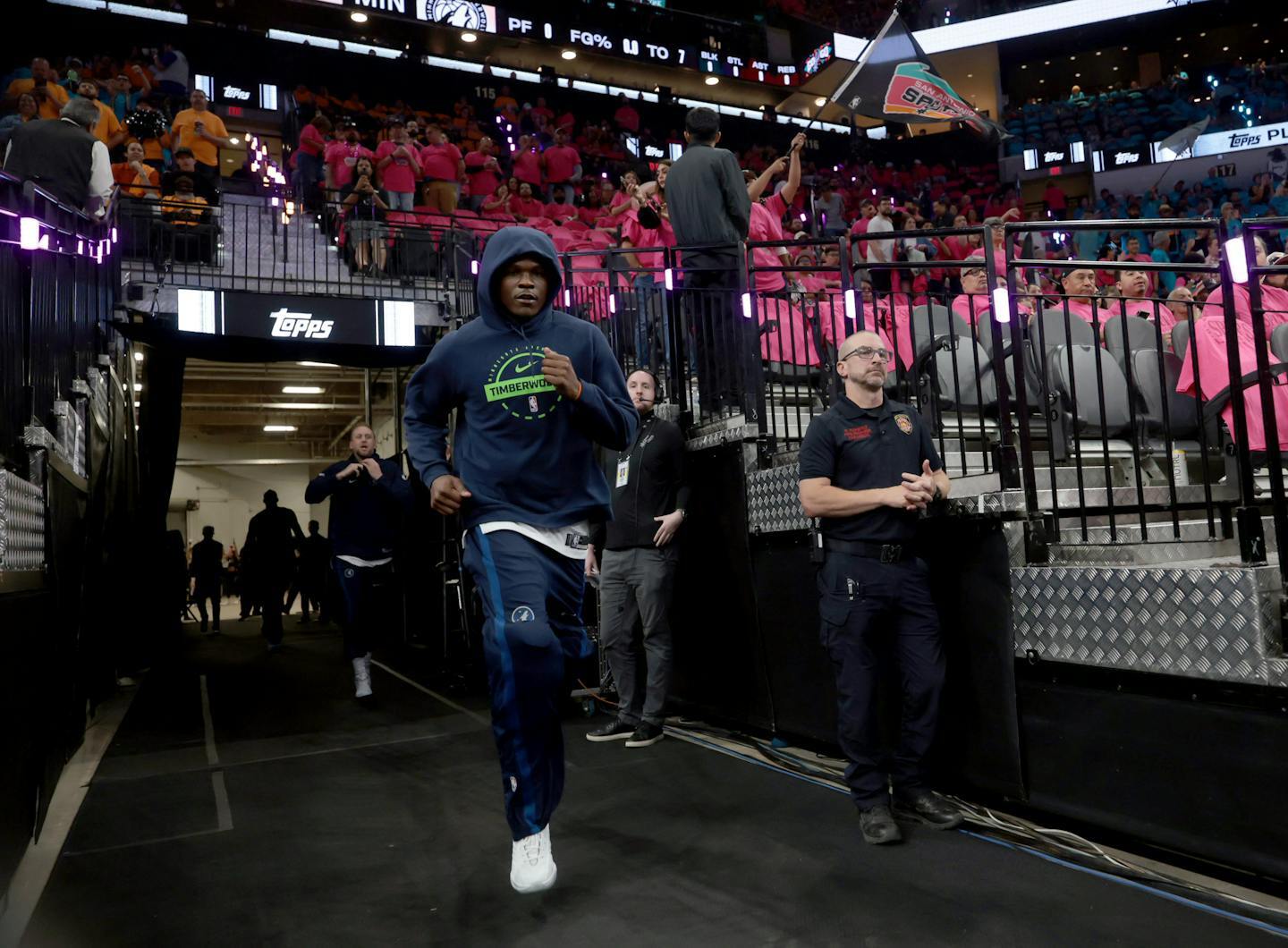 Live from San Antonio: Anthony Edwards returns to lineup as ...