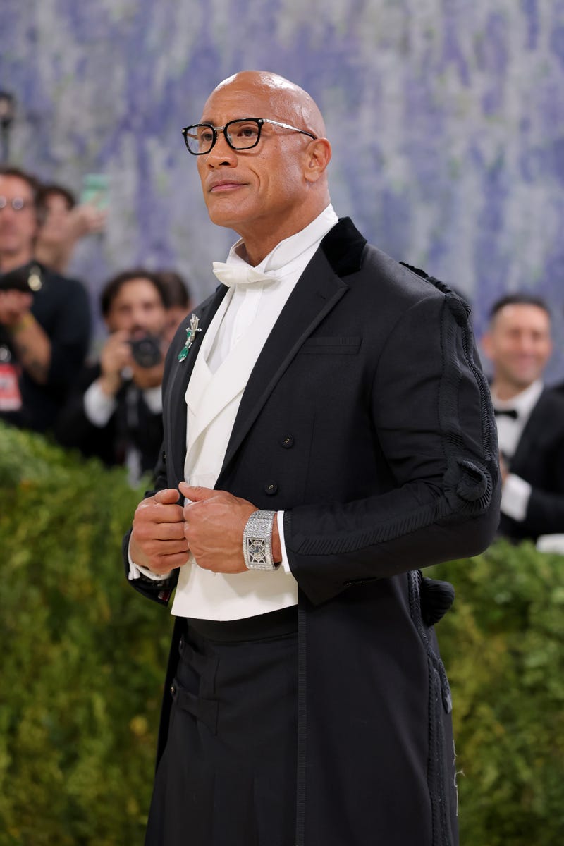 Dwayne Johnson's Jacob & Co. Met Gala watch has over 700 diamonds set ...