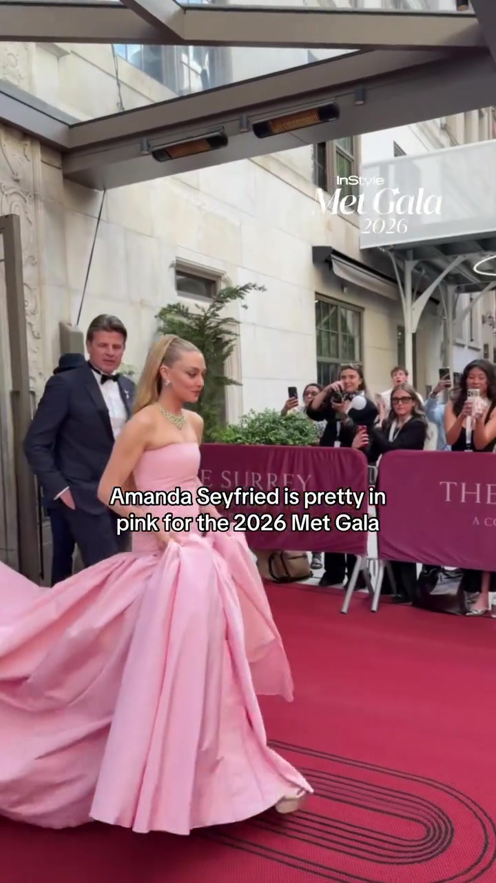 Amanda Seyfried departs for the 2026 Met Gala