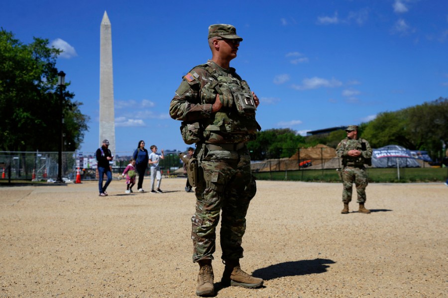 Man shot by authorities blocks from White House, bystander also shot