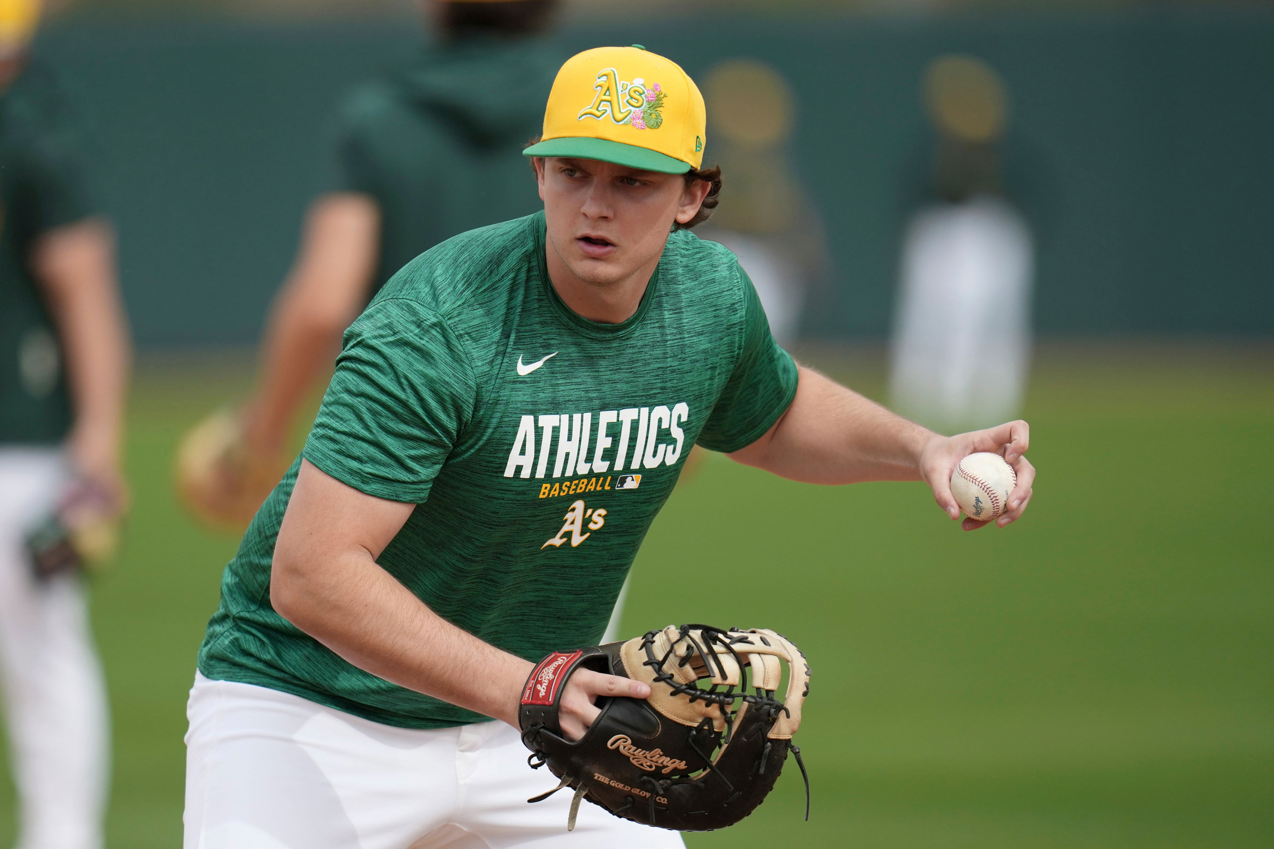 Athletics’ Nick Kurtz hosts youth baseball camp in Las Vegas