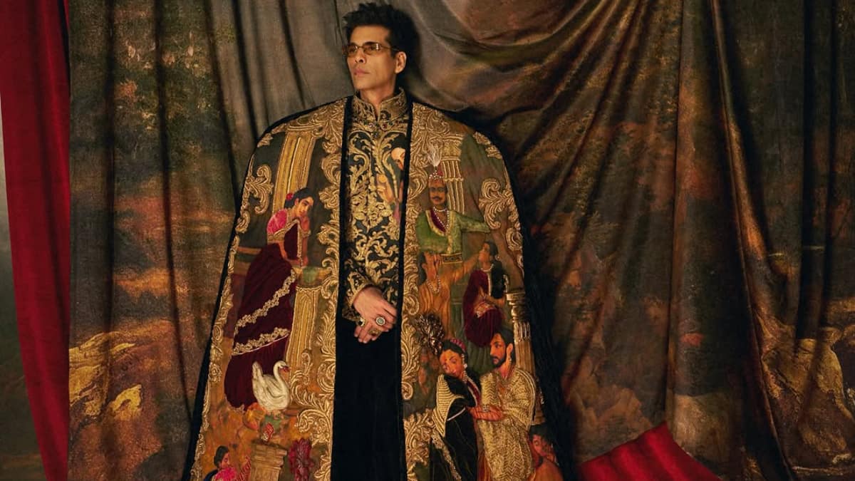 Karan Johar debuts at Met Gala 2026 in Raja Ravi Varma-inspired Manish ...