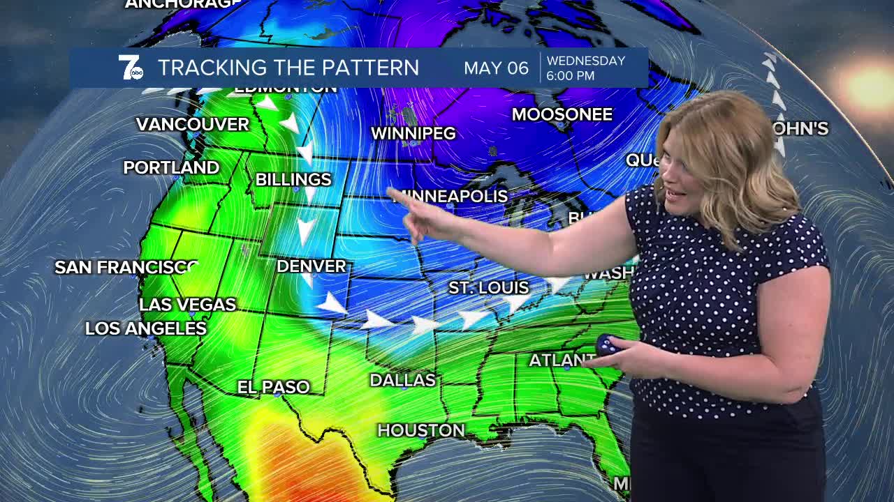 7 weather forecast, 6pm Monday, May 4