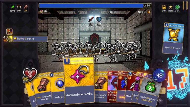 Vampire Crawlers : comment faire un combo de 7, 12, 15 et plus