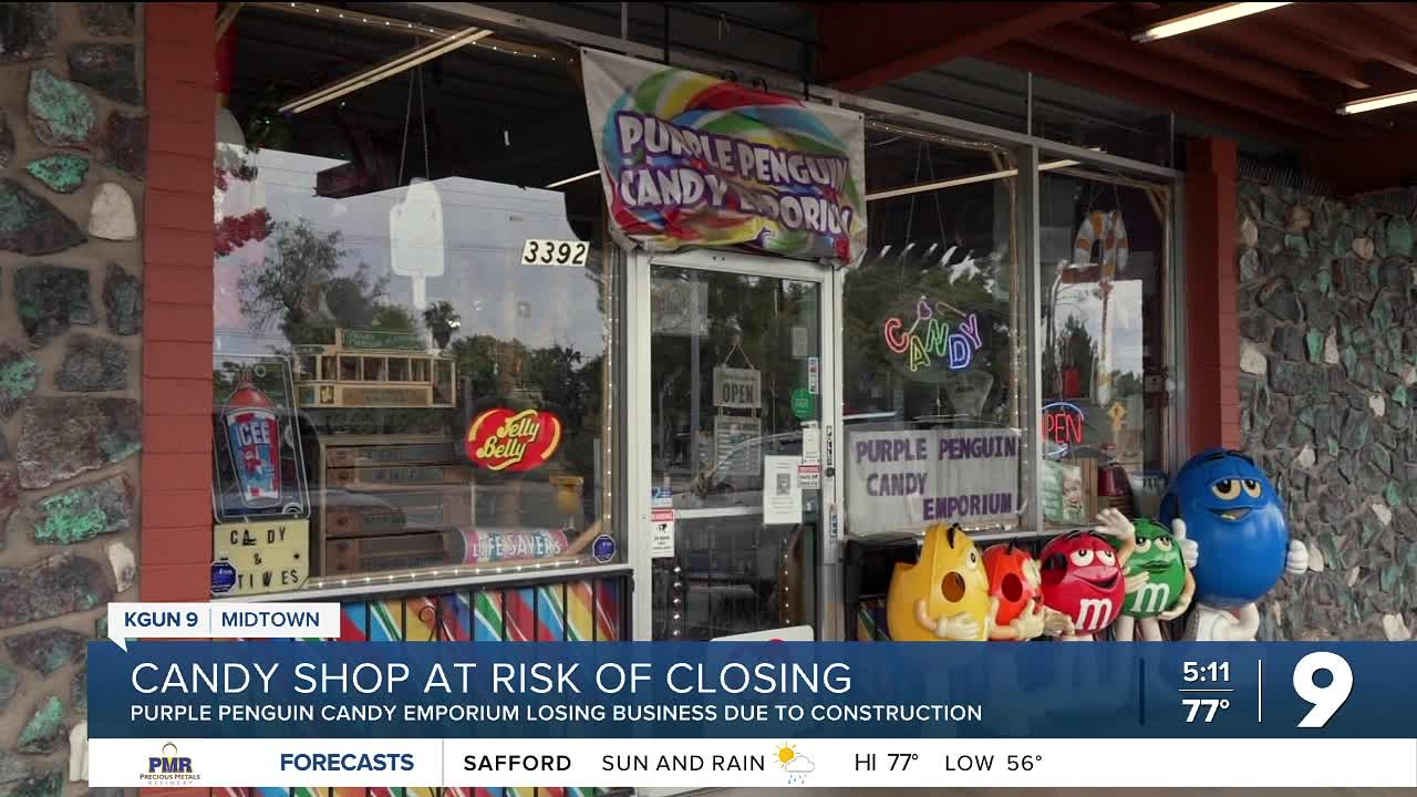 Midtown candy shop may close due to 22nd Street Bridge closure