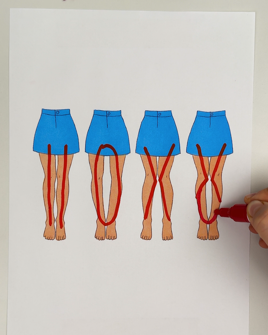 Which leg shape do you have 🦵