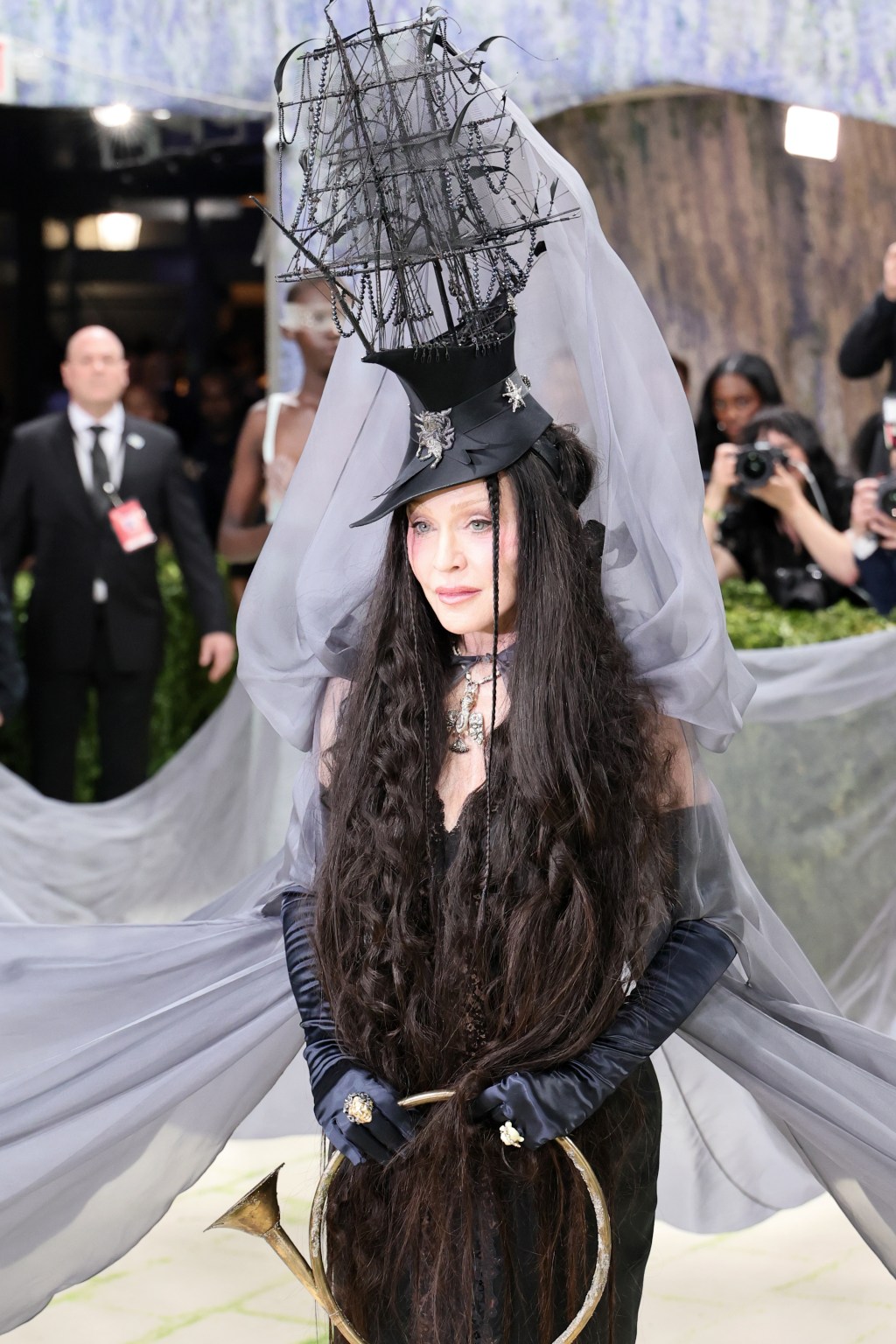 Madonna’s witchy Met Gala 2026 red carpet look comes with a coven