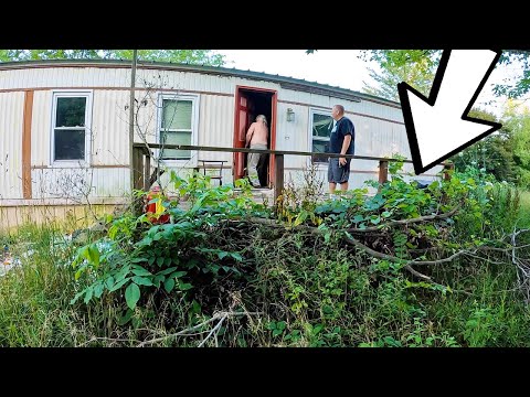 Extreme mobile home makeover: From overgrown jungle to pristine yard!