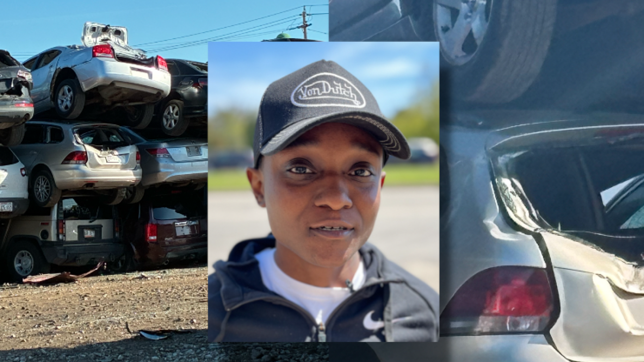 Milwaukee couple tracks down stolen car crushed at scrapyard using AirPods