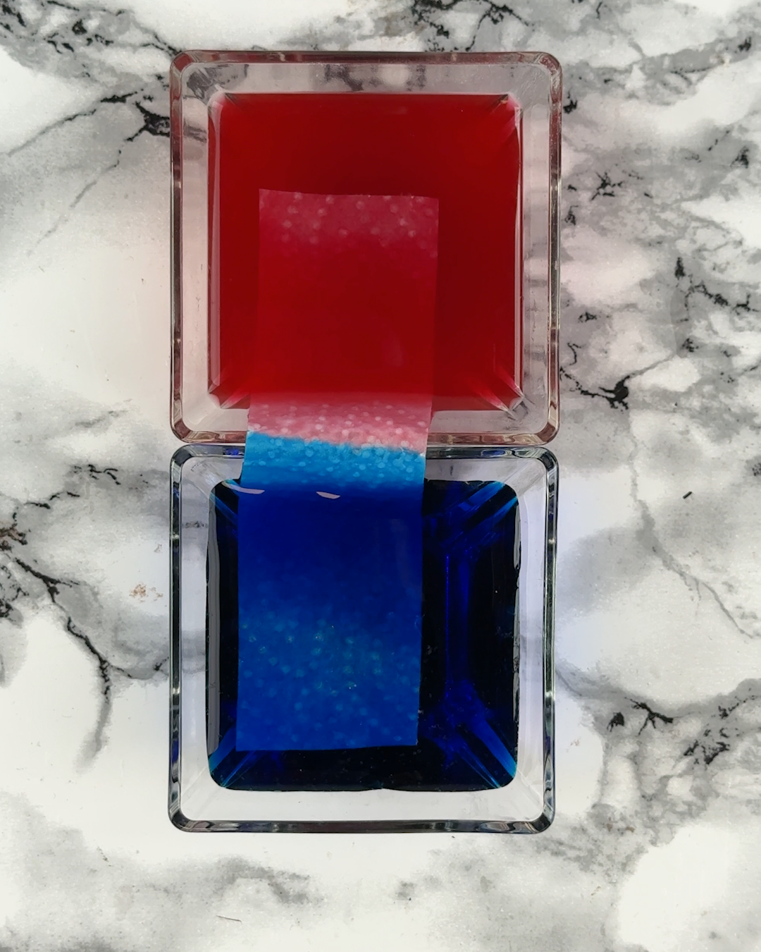 Satisfying color merge experiment you'll love 🔵🔴